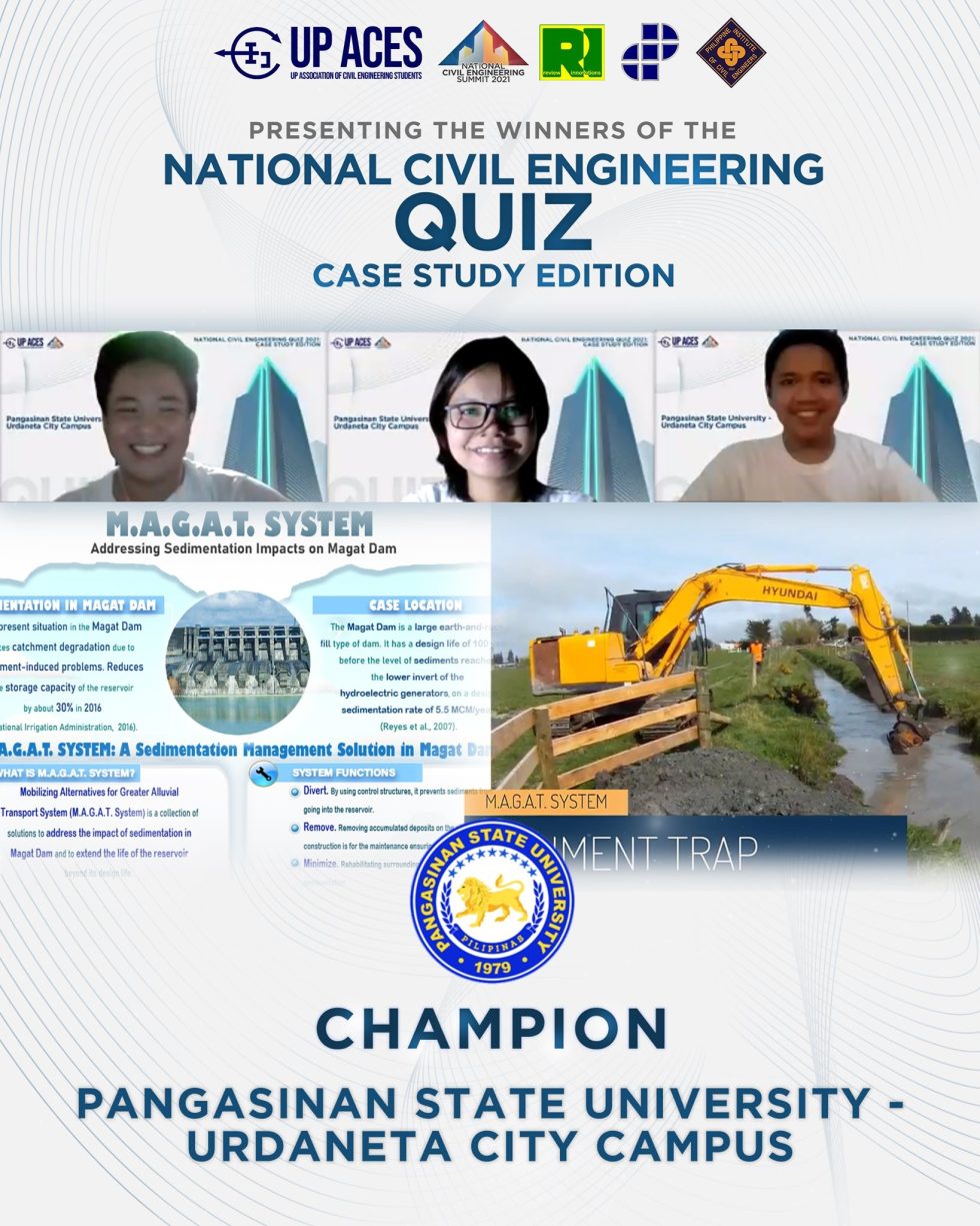 National Civil Engineering Quiz (Case study edition) | Pangasinan State ...